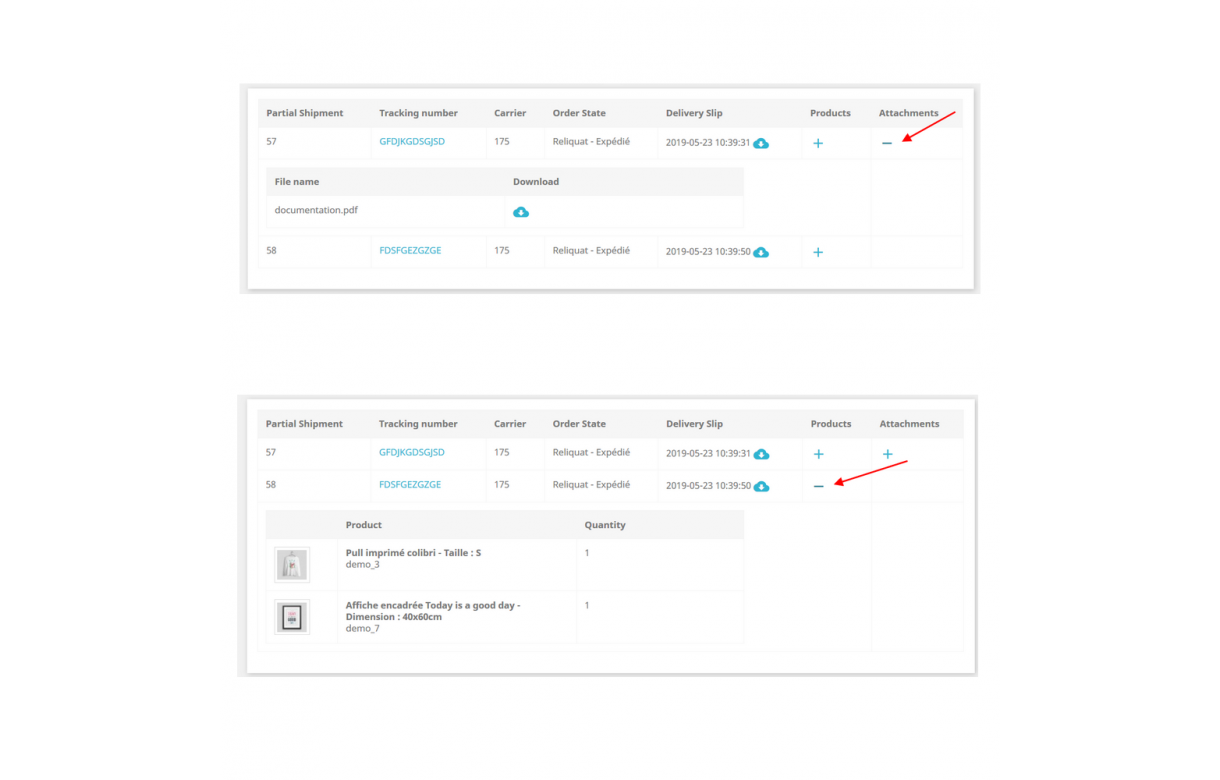 Prestashop Module : Advanced partial delivery