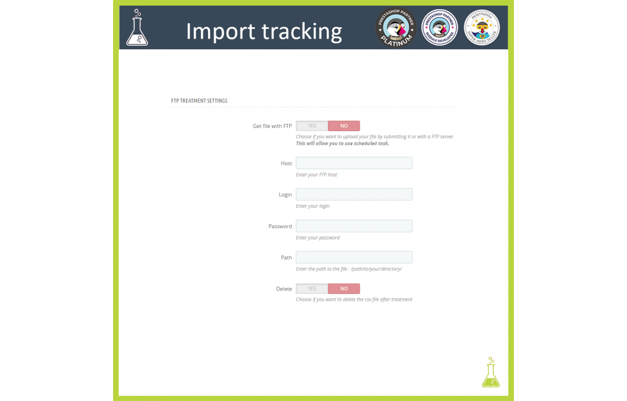 Update tracking number, status... of your bulk orders