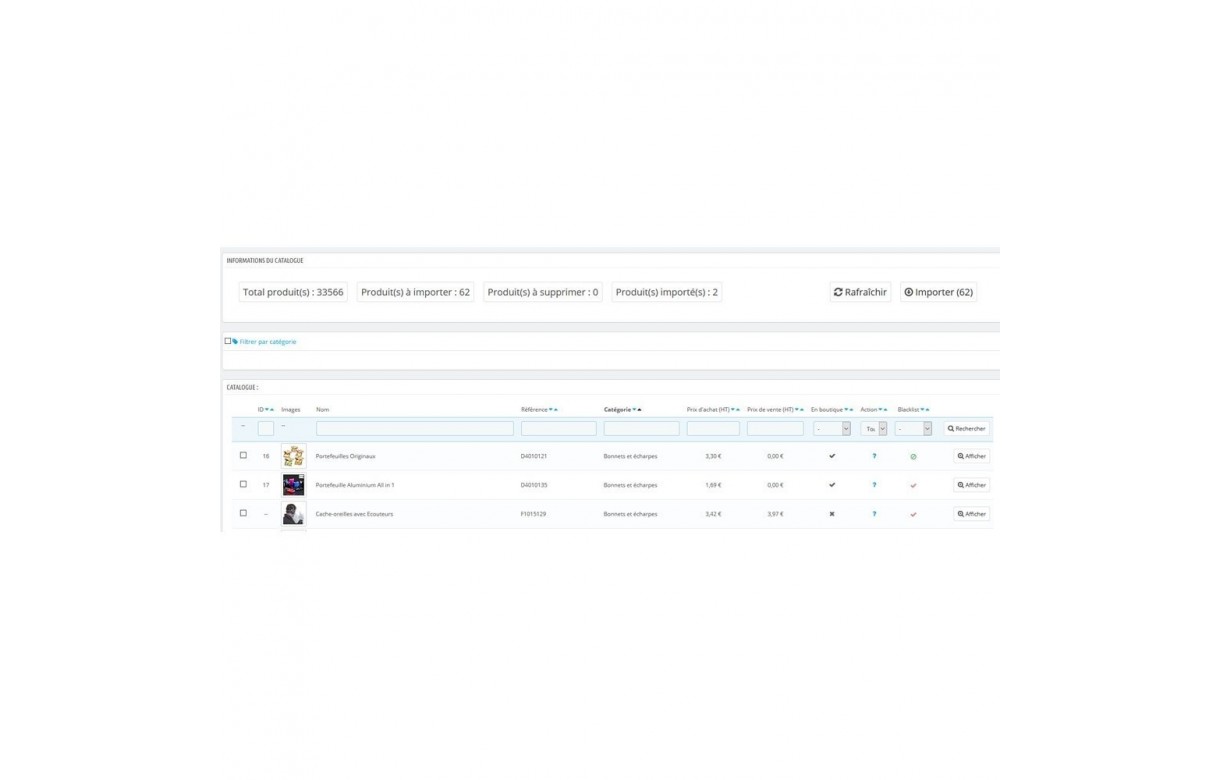 Connecteur IBM AS400 - Prestashop full API